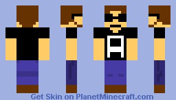 cool guy Minecraft Skin