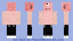 Cyclops pig Minecraft Skin