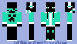 One Cool Enderman Minecraft Skin