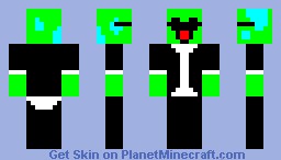 Boy Alien Minecraft Skin