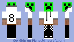 cool creeper Minecraft Skin