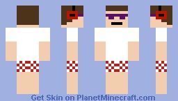 Cool Guy in Boxers Minecraft Skin