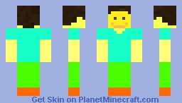 Smile Kid Minecraft Skin