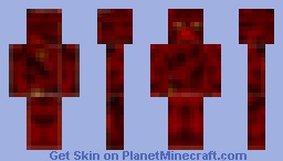 lava creeper Minecraft Skin
