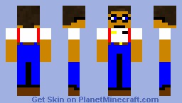 nerd Minecraft Skin