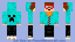 Cool person with shades Minecraft Skin
