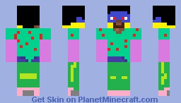 colour man Minecraft Skin