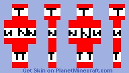 TNT MAN Minecraft Skin