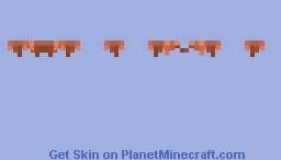 Copper Cape Armlets with Oxidation (Steve) Minecraft Skin