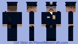 Police chief Minecraft Skin
