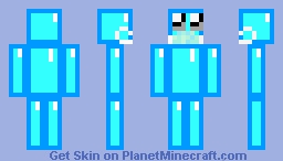Coronavirus Mask Diamond Minecraft Skin