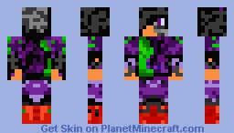 Corrupted Person Minecraft Skin