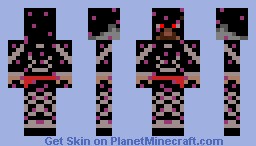 Corrupted Steve Minecraft Skin