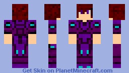 cosmic warrior Minecraft Skin