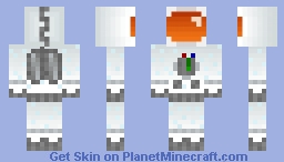 Cosmonaut Minecraft Skin