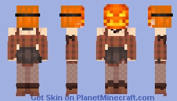 country girl jacko mask1014 Minecraft Skin