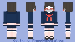 Nadeko Sengoku Colour Scheme | Minecraft Skin