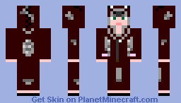 Halloween cow costume Minecraft Skin