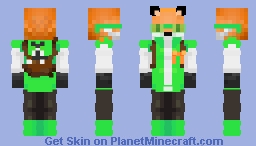 CPK Green Geckos Minecraft Skin