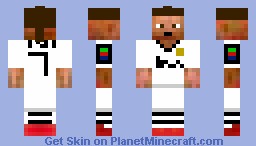 Cristiano Ronaldo (RM Home) Minecraft Skin