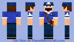 Craig The Mailman Minecraft Skin