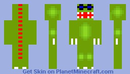 green dino Minecraft Skin