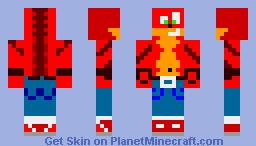 crash bandicoot Minecraft Skin