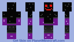 crazy ender Minecraft Skin