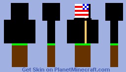american flag Minecraft Skin