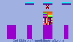 crazy uknown creeper Minecraft Skin