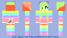 nyan cat girl Minecraft Skin