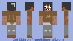 crazy hobo Minecraft Skin