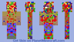 crazy man Minecraft Skin