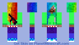 Crazy Steve Minecraft Skin