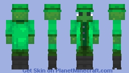 Lime The Fancy Slime Minecraft Skin
