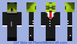 Creature in suit Minecraft Skin