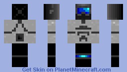 Robot Soldier Minecraft Skin