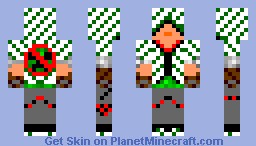 Creeper Hunter Minecraft Skin