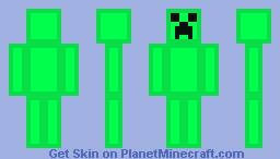 Creeper Minecraft Skin