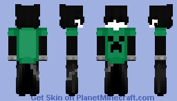 EcoCreeper (WINTER) FREE Minecraft Skin