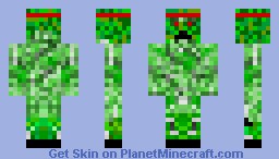 Creeper Commander Minecraft Skin