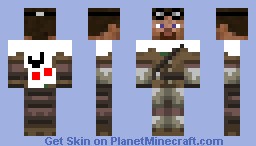 he killed israphel Minecraft Skin