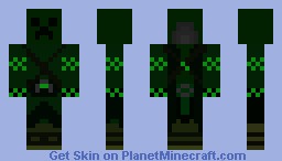 creeper hunter Minecraft Skin