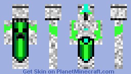 Creeper Knight Minecraft Skin