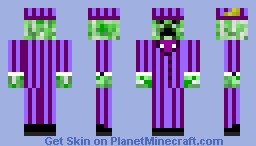 Pimpn' Creeper Minecraft Skin