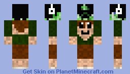 Punk Creeper Minecraft Skin