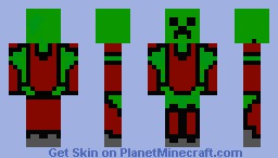 creeper with armor Minecraft Skin