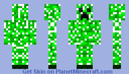 Creeper v1 Minecraft Skin