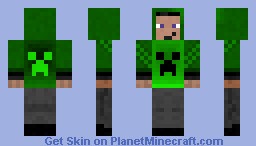 creeper boy Minecraft Skin