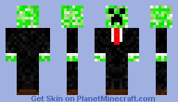 Creeper Agent Minecraft Skin